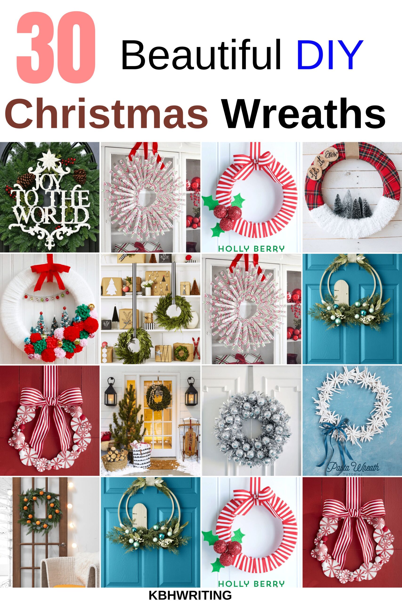 30+ Most Beautiful DIY Christmas Wreaths Ideas