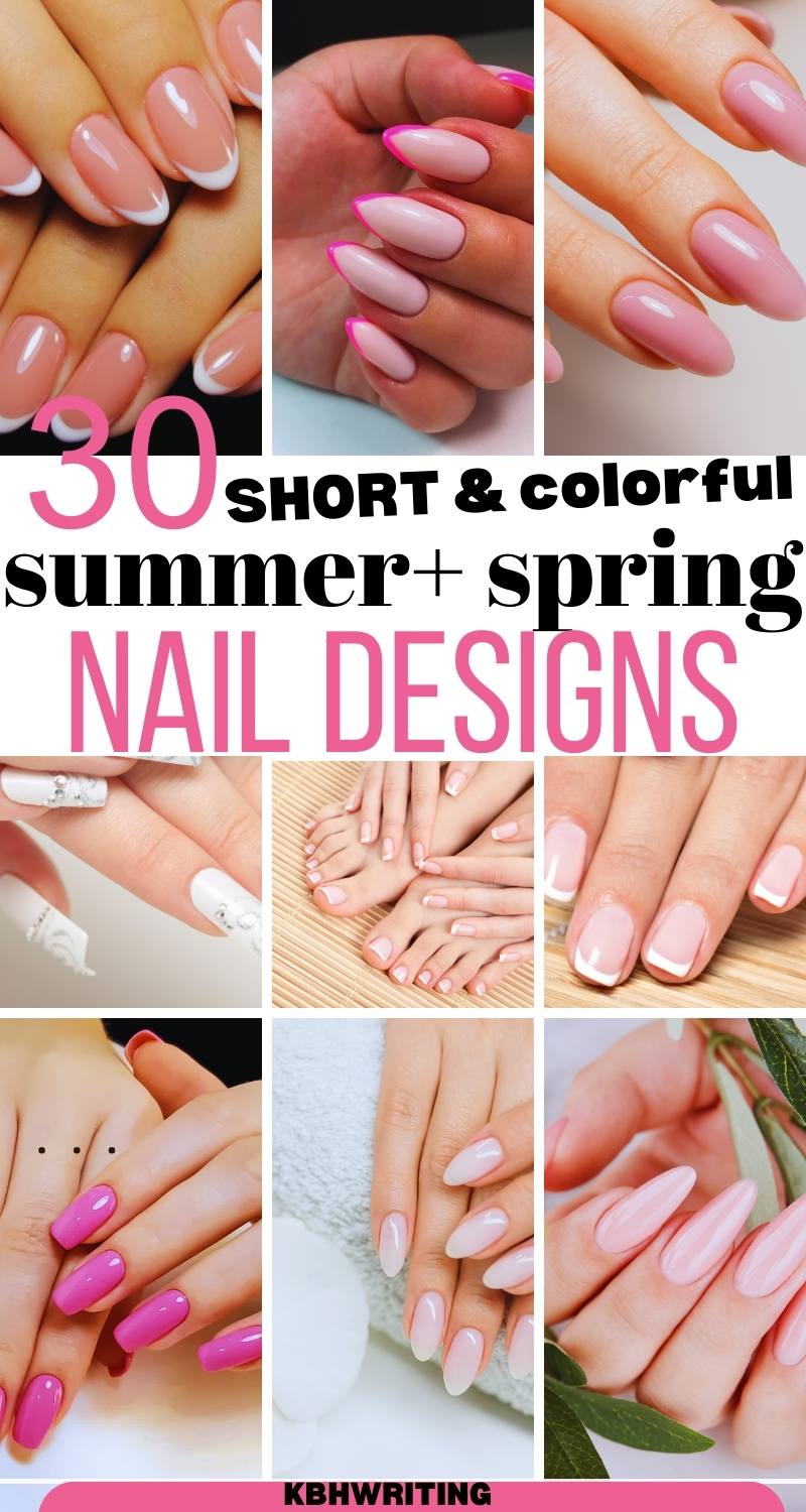 30 Trendy Short Spring + Summer Nails To Rock This Season
