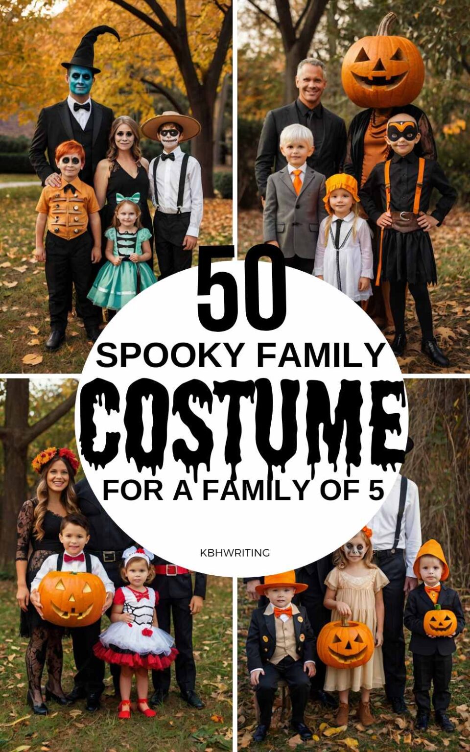 50 Family Halloween Costumes For Family Of 5