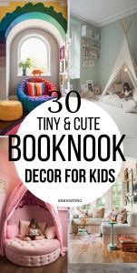 30 Cozy & Small Book Nook Ideas For Kids