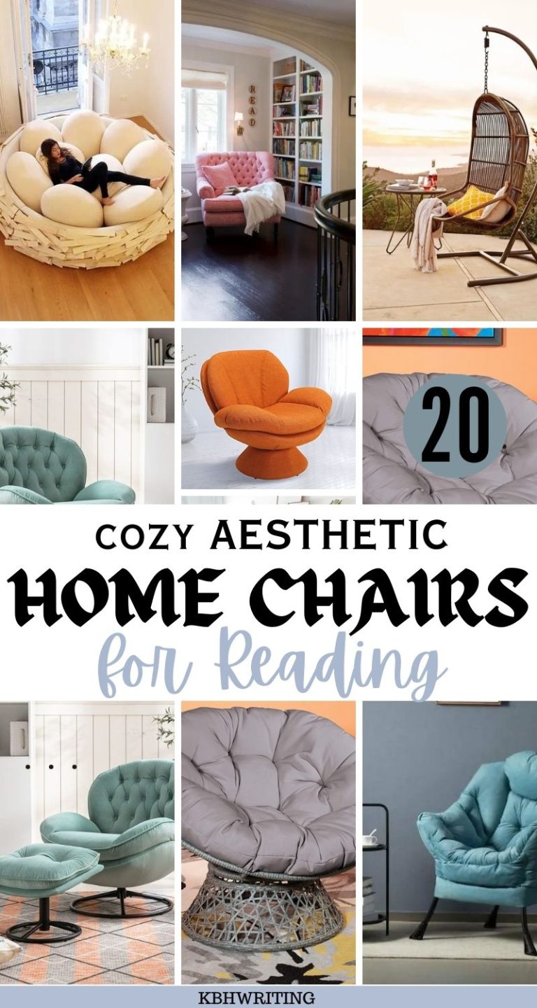 20 Aesthetic Cozy Chairs For Reading Comfort