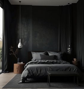 32 Marvelous Dark Minimalist Bedroom Ideas