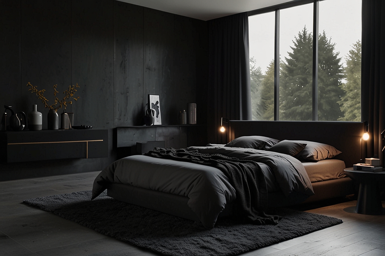 32 Marvelous Dark Minimalist Bedroom Ideas