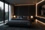 32 Marvelous Dark Minimalist Bedroom Ideas