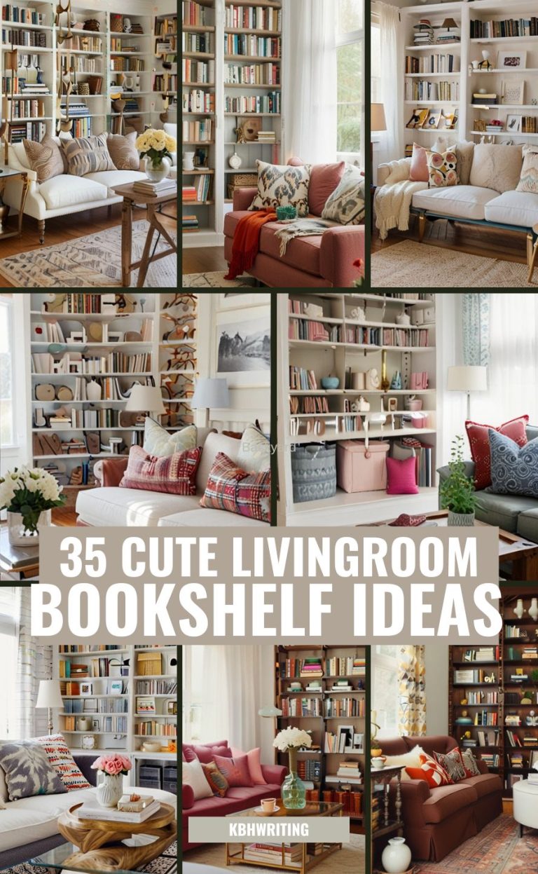 30+ Book Shelf Ideas For Living Room