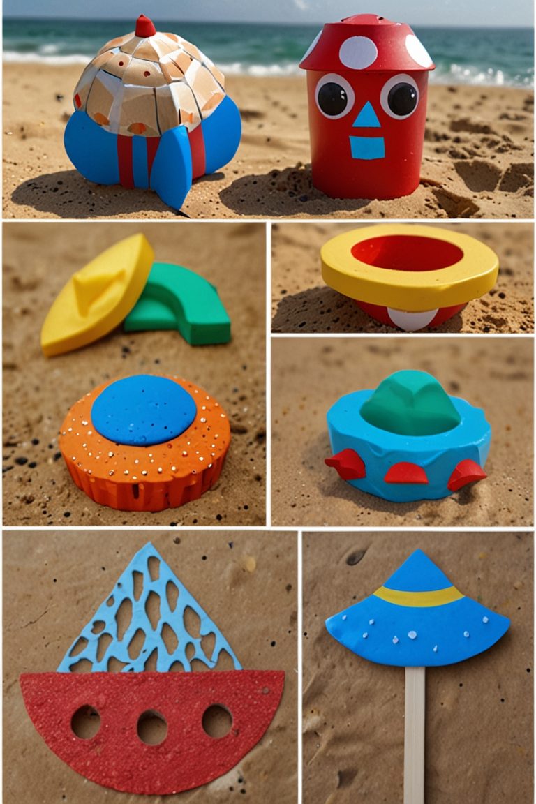 45 Insanely Fun Beach Crafts For Kids
