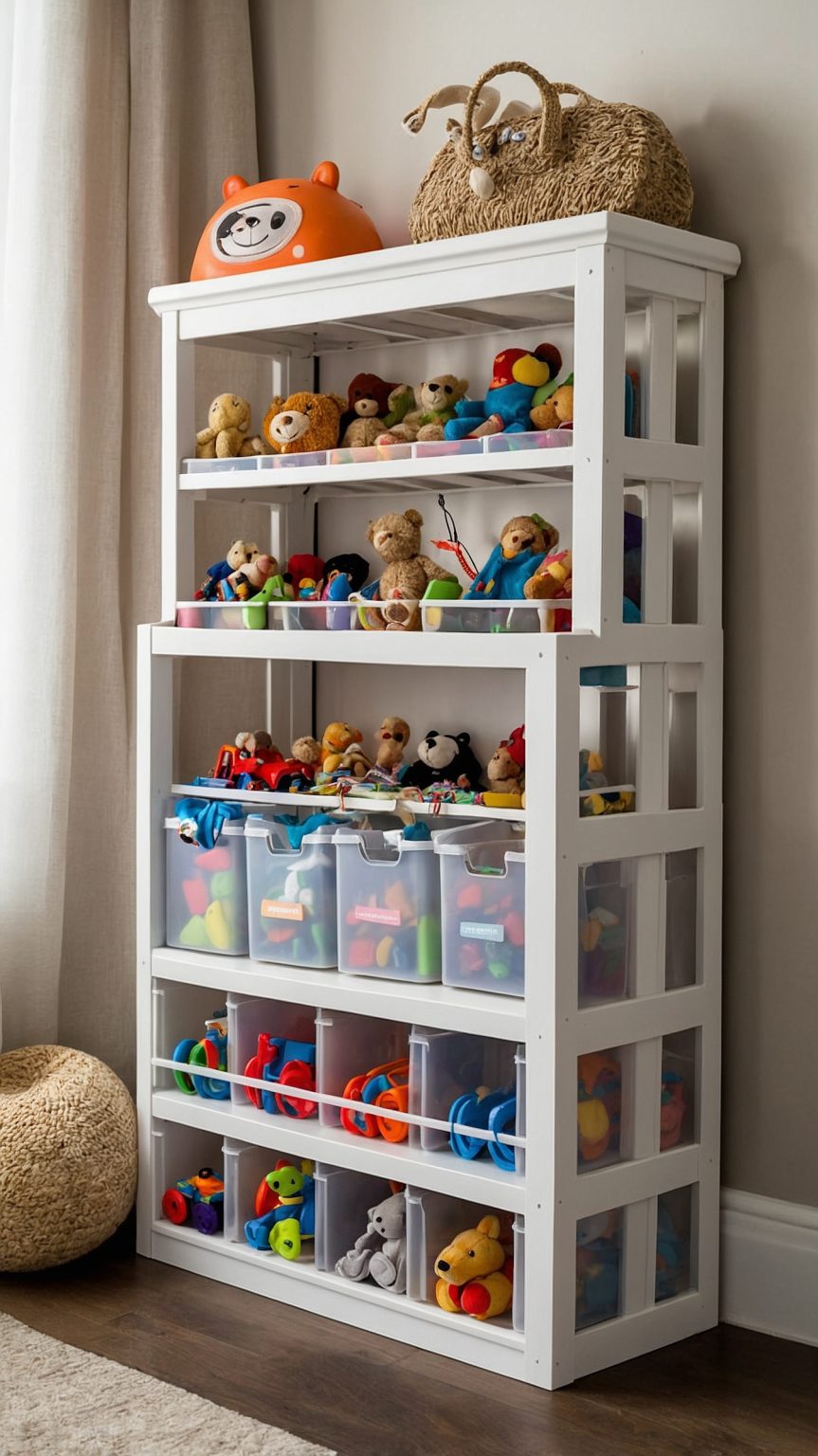 50 Brilliant Toy Storage Ideas For Every Playroom