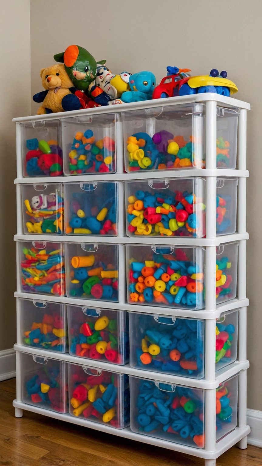 50 Brilliant Toy Storage Ideas For Every Playroom