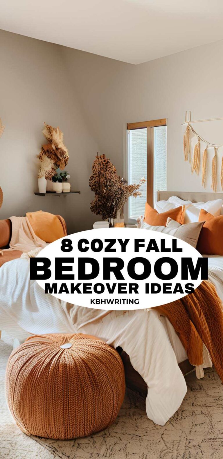 Inexpensive Ways To Give Your Bedroom A Fall Makeover
